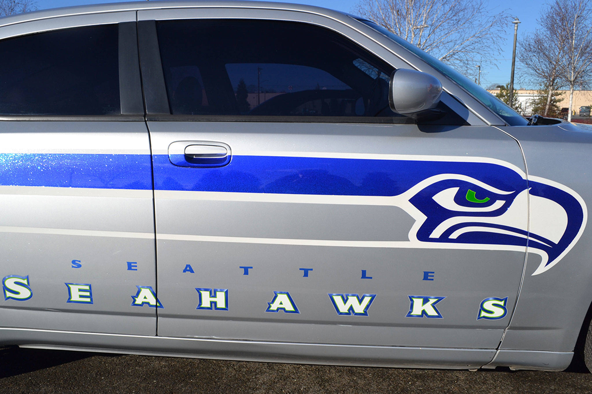 Seahawks paint job makes this car special | Marysville Globe