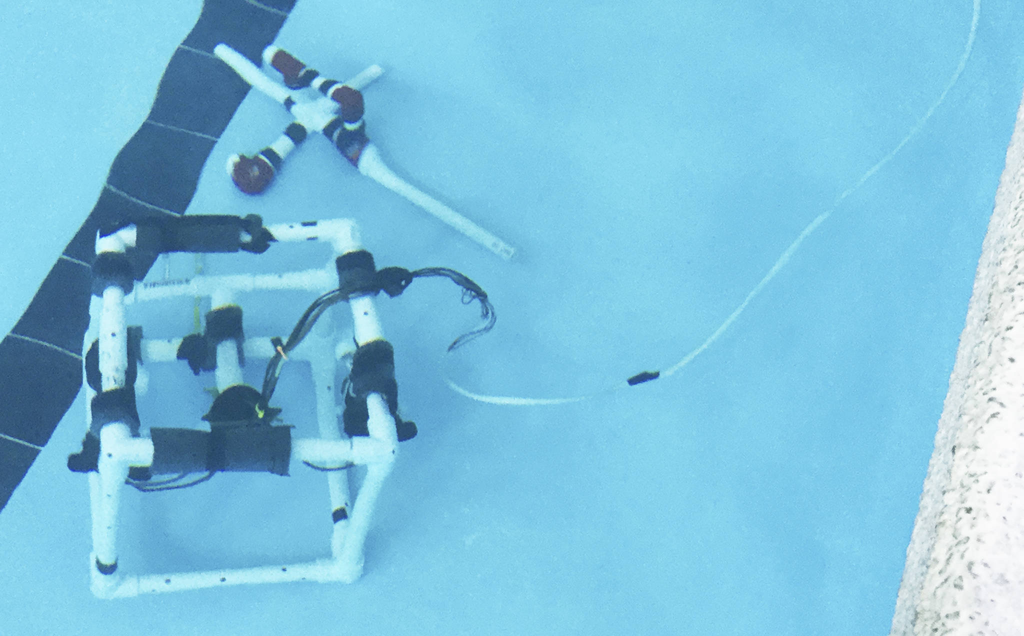 Haller Middle School robotics team going underwater in competition ...