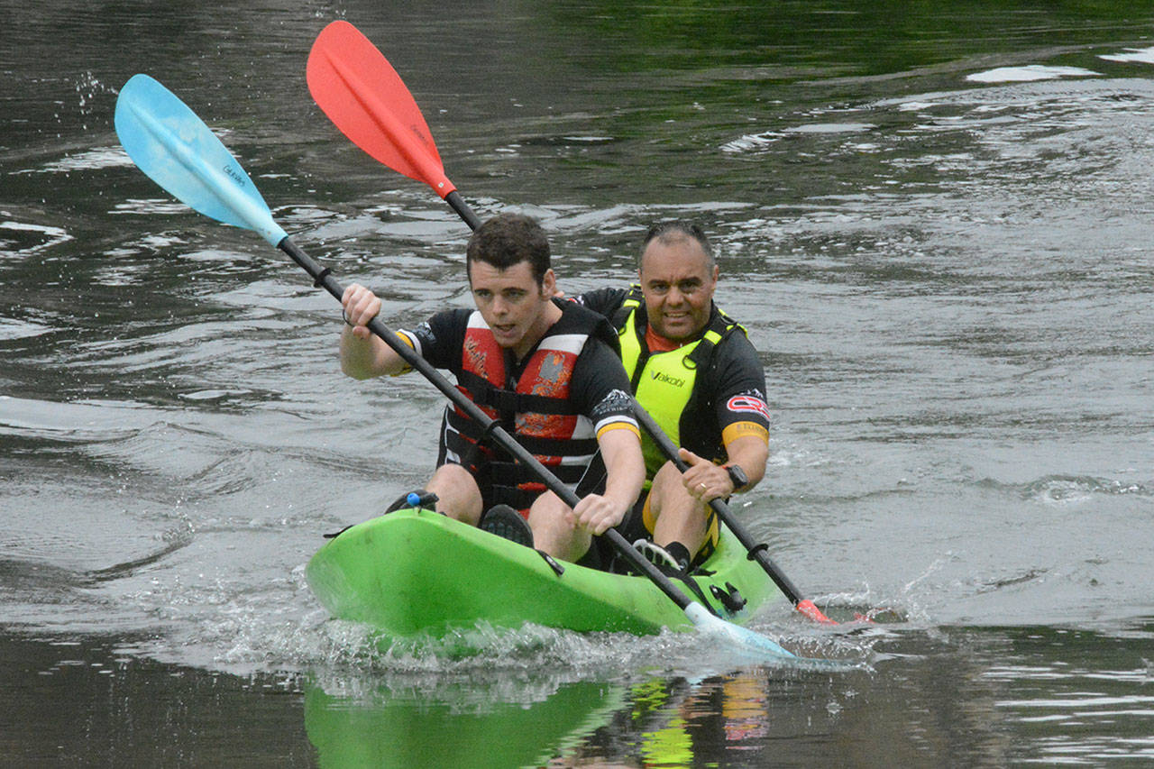 Dozens compete in 5K Foam Fun Run, triathlon in Arlington on 4th (slide ...